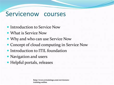 Servicenow Ppt PPTX Web Development Internet