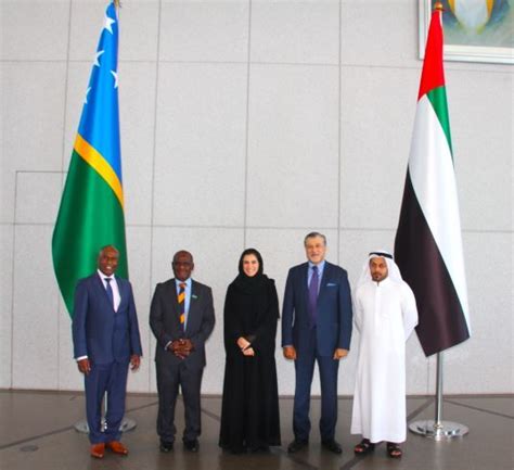 Manele Meets Uae Government Delegation For Cop 28 — Solomon Business Magazine