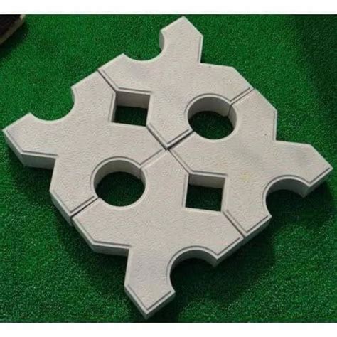 Grey Grass Concrete Paver Thickness 60 Mm At ₹ 36sq Ft In