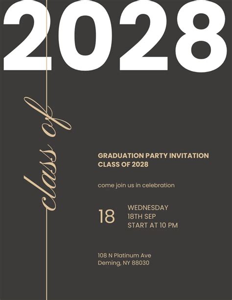 Youre Invited Graduation Invitations