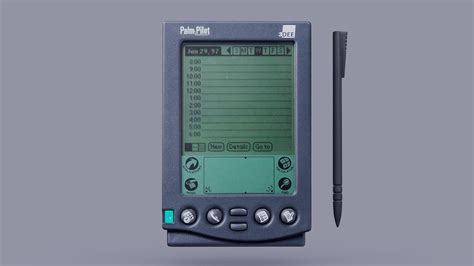 Palm Pilot Pda Buy Royalty Free 3d Model By 3dee Mellydeeis