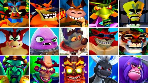 Crash Bandicoot All Bosses At Phyllis Mosier Blog