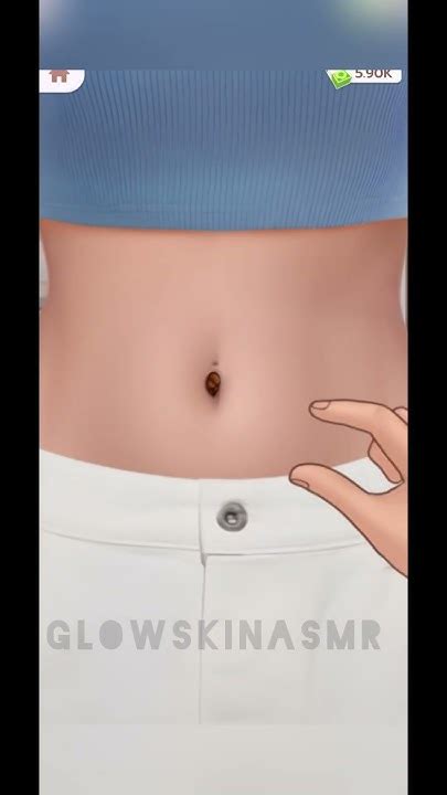 Asmrremove Big Navel Stone Stomach Hair Clean Animation Asmr