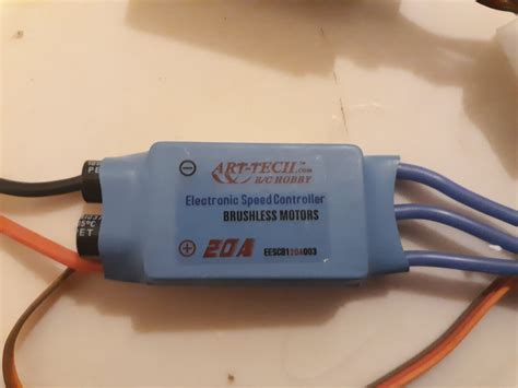 Art Tech Esc And Motor Beep Once Per Second Immediately After Plugin No