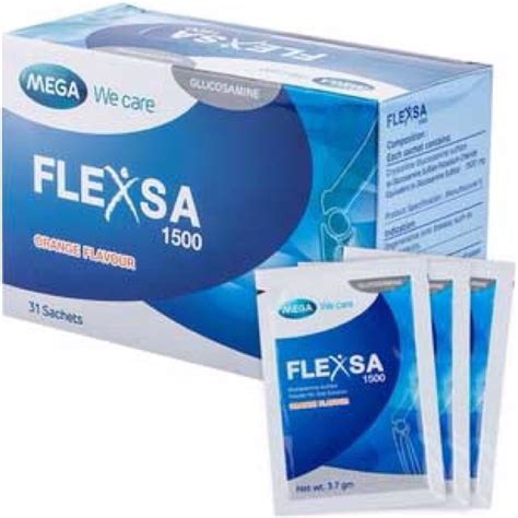 Flexsaglucosamine ลดปวดเข่า ช่วยหล่อลื่นข้อเข่า ข้อต่อต่างๆ Shopee