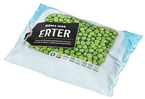 Rema 1000 Erter 350gr Med Næringsinnhold Oppskrifter Og Informasjon
