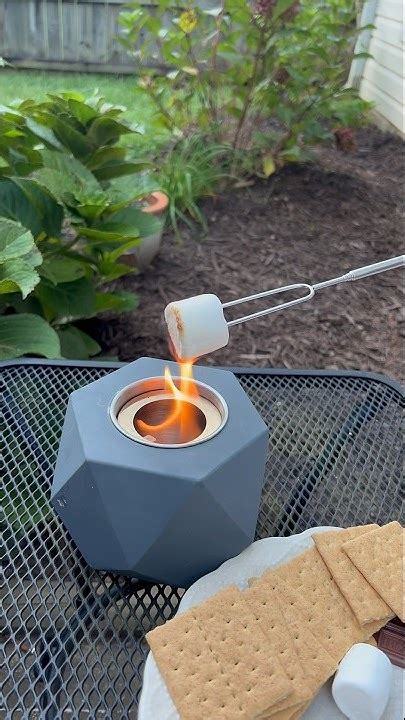 Tabletop Fire Pit Smores Smores Amazonfinds Firepit Youtube