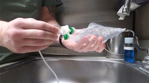 Iv Fluid Set Up Part 1 Youtube