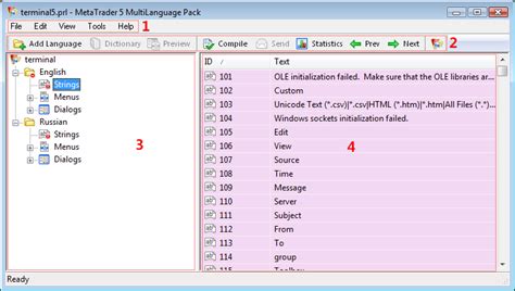 How To Add New Ui Languages To The Metatrader 5 Platform Mql5 Articles