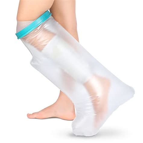 Waterproof Leg Cast And Dressing Cover For Showering Bathing Non Slip