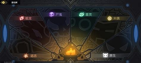 进化树界面【超进化物语2】——更多截图，关注贝吉塔王子！ 花瓣网