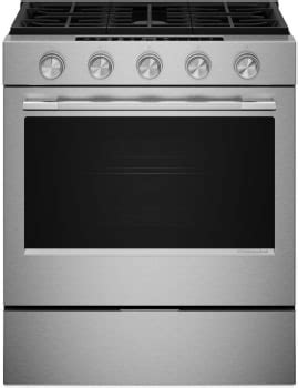 Kitchenaid Ksgs330sps 30 Inch Slide In Smart Gas Range With 5 Sealed
