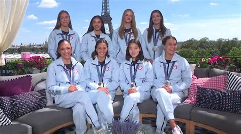 Usa Artistic Swimming Team On Winning Silver Following Viral Moonwalk