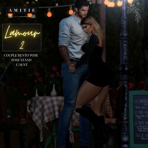 Second Life Marketplace Amitie Lamour Ii Couple Pose