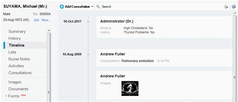 Edit Form In Consultation Quick Guide And Support Patient Manager