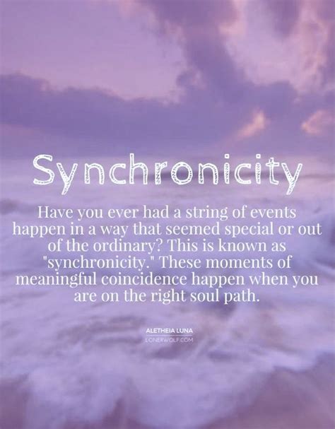 Synchronicity Synchronicity Synchronicity Quotes Manifestation Quotes