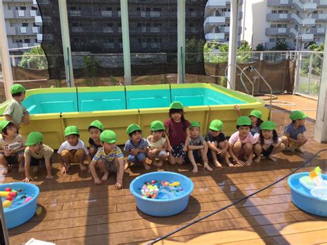 プール・水遊びスタート☆ ｜ さいわい保育園｜東京都板橋区にある認可保育所