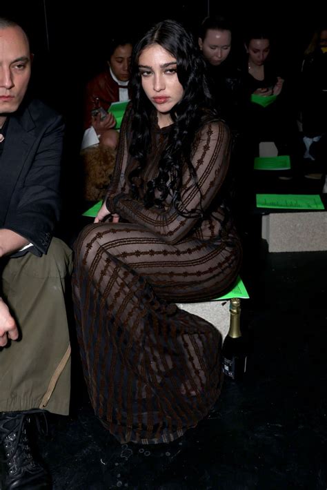 Lourdes Leon At Ottolinger Womenswear Fallwinter 2627 Shoa At Paris