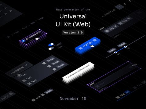 Universal Ui Kit Web V30 November 10 123done