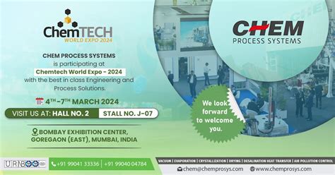 Chemtech Word Expo 2024 Chem Process System