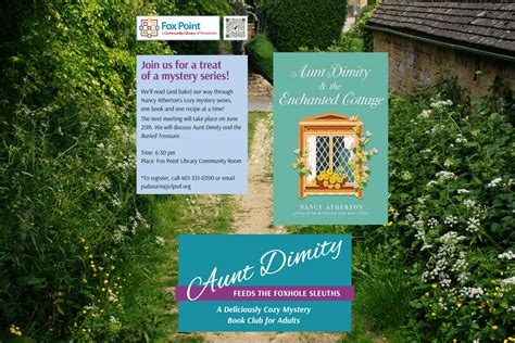 The Aunt Dimity Book Club Community Libraries Of Providence