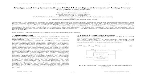 Pdf Make And Design Of Dc Motor Speed Controller · Pdf Filedesign