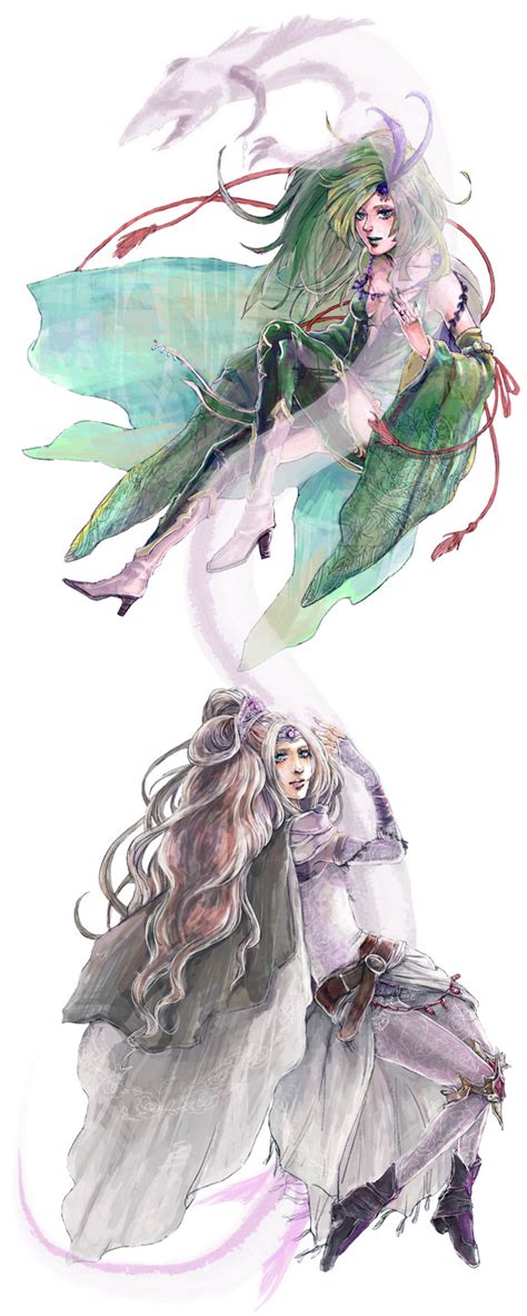 Mmr Rosa Farrell Rydia Adult Ff4 Rydia Ff4 Final Fantasy Final Fantasy Iv Black