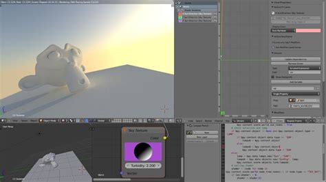Oscurart I Dandda Blender Script Connect Sun With Cycles Sky Texture