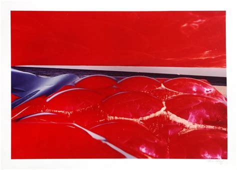 Sold At Auction Michael Decamp Michael Decamp Red Wave Photograph