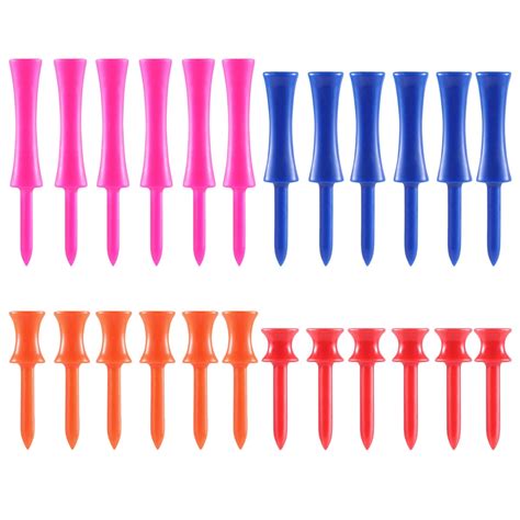 Pcs Tees Double Deck Tees Multi Color Tee For Training Inch Inch Inch Inch