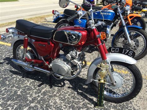 Well Restored 1968 Honda Cd175 K1 Bike Urious Well Restored 1968 Honda Cd175 K1 Bike Urious