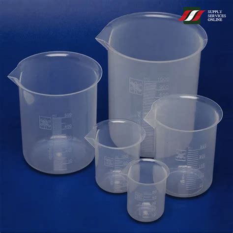 บีกเกอร์พลาสติก Graduated Beakers Low Form Pp Shopee Thailand