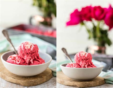 Red Velvet Ice Cream Cream Cheese Ice Cream The Cookie Rookie®