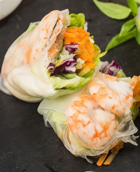 How To Make Rice Paper Rolls With Prawns At Alfred Sullivan Blog