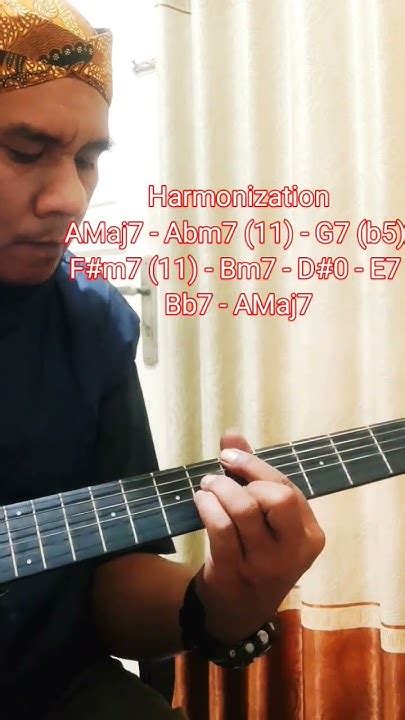 Harmonization Guitar Chord A Youtube