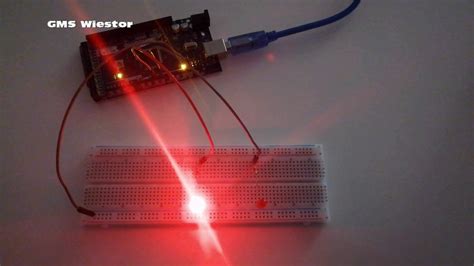 Gms Wiestor Wechselblinker Von Tinkercad über Arduino Web Editor Auf Arduiono Hochladen Youtube