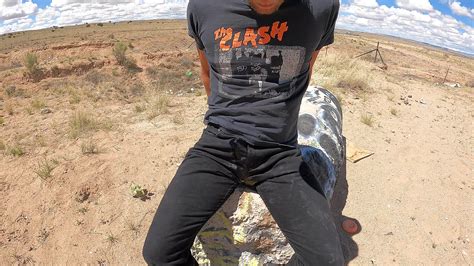 Rewetting The Punk Clothes Again On Abandoned Furniture Xhamster