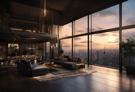 Luxury Penthouse Interior Design Custom Design Interiors