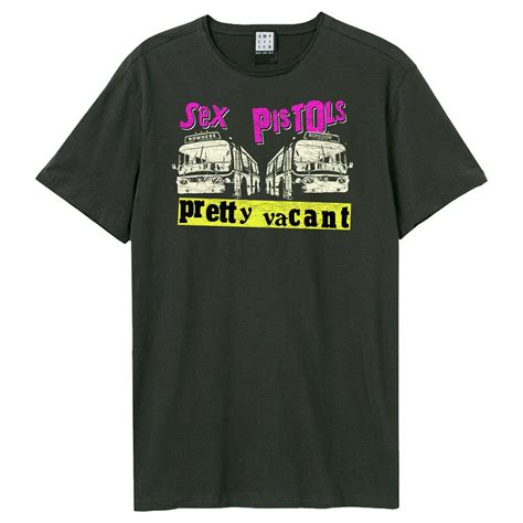Amplified Unisex Adult Pretty Vacant Again Sex Pistols T Shirt Discounts On Great Brands