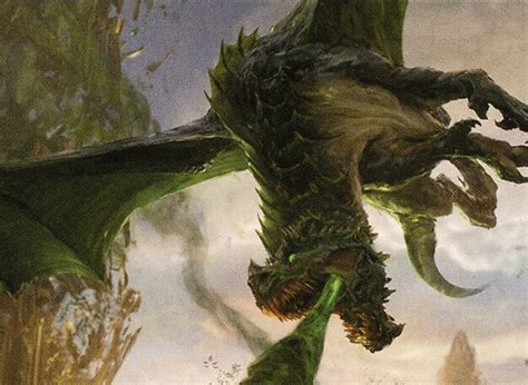 Green Dragon Magic The Gathering Mtg Cards