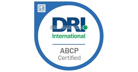 Associate Business Continuity Professional Abcp Was Issued By Dri… Seham Alanazi Msc C Kpi