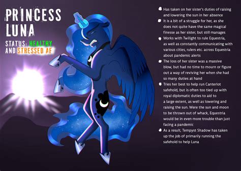 Mlp Infection Au Princess Luna By Loafins On Deviantart