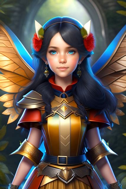 Download Ai Generated Girl Fairy Royalty Free Stock Illustration Image