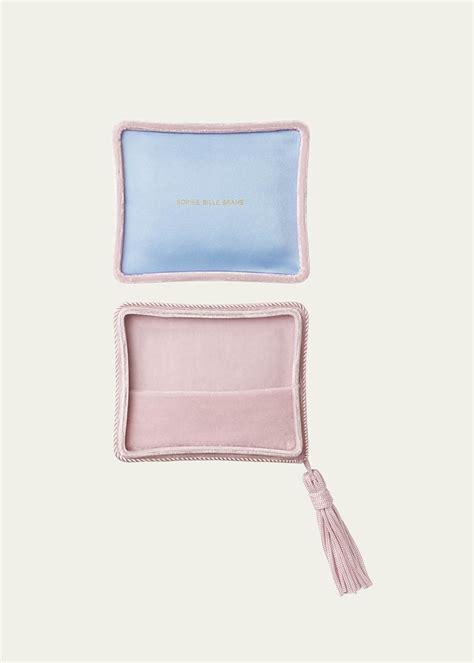Sophie Bille Brahe Velvet Small Jewelry Box In Candy 105cm Bergdorf Goodman