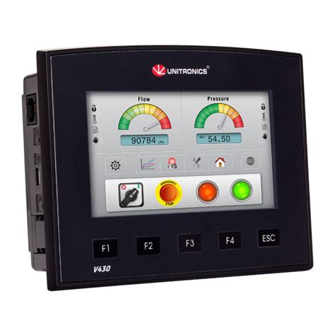 Unitronics Vision V350 R34 Installation Manual Pdf Download Manualslib