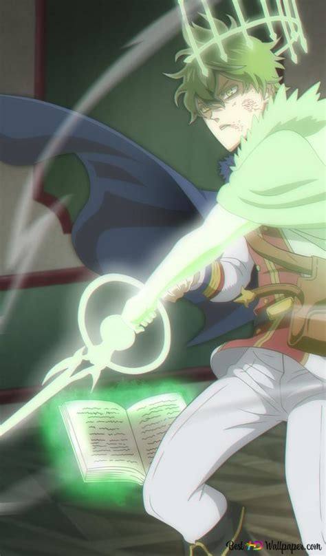 Yuno Black Clover 2k Wallpaper Download