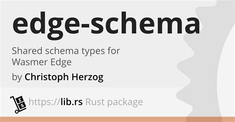 Edge Schema — Rust Utility Librs