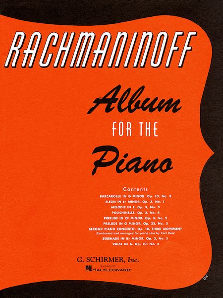 Free Sheet Music Op 18 Rachmaninoff Sergei Piano Concerto No2