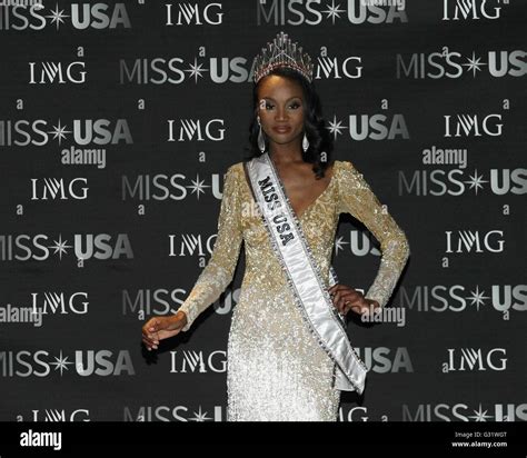 Las Vegas Nv Usa 5th June 2016 Deshauna Barber Miss Usa 2016 At