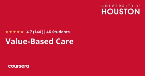 Value Based Care Specialization Coursya